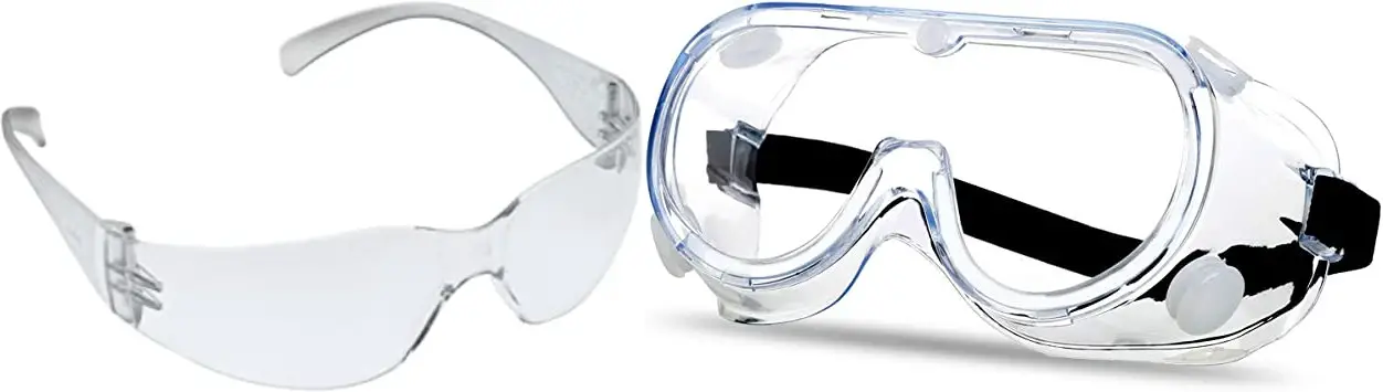 Difference Between Safety Glasses And Safety Goggles Work Gearz 9635